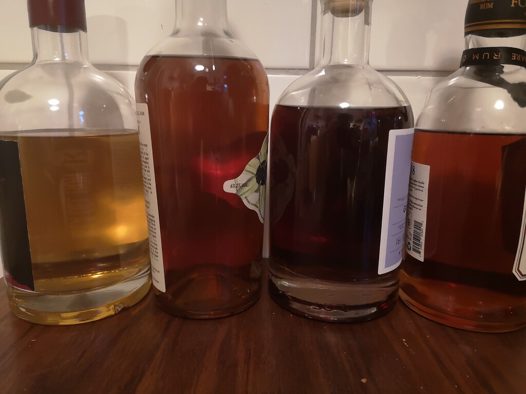 Does the color of a rum mean anything? - Rums around the world - RumX ...