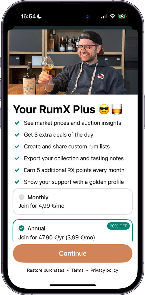 Introducing "RumX Plus": Support your favorite rum app ️ - General ...